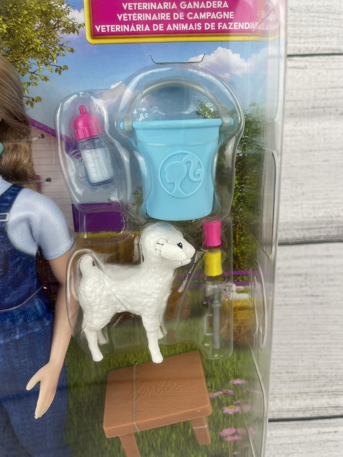 Barbie 65th Anniversary Careers Farm Livestock Veterinarian Doll W ...