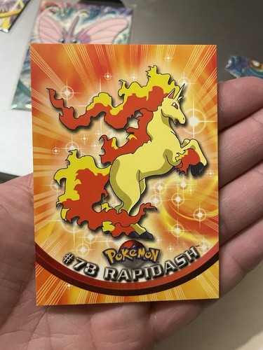 2000 Pokemon RAPIDASH #78 [Non-Holo] Topps Blue Logo NM | eBay