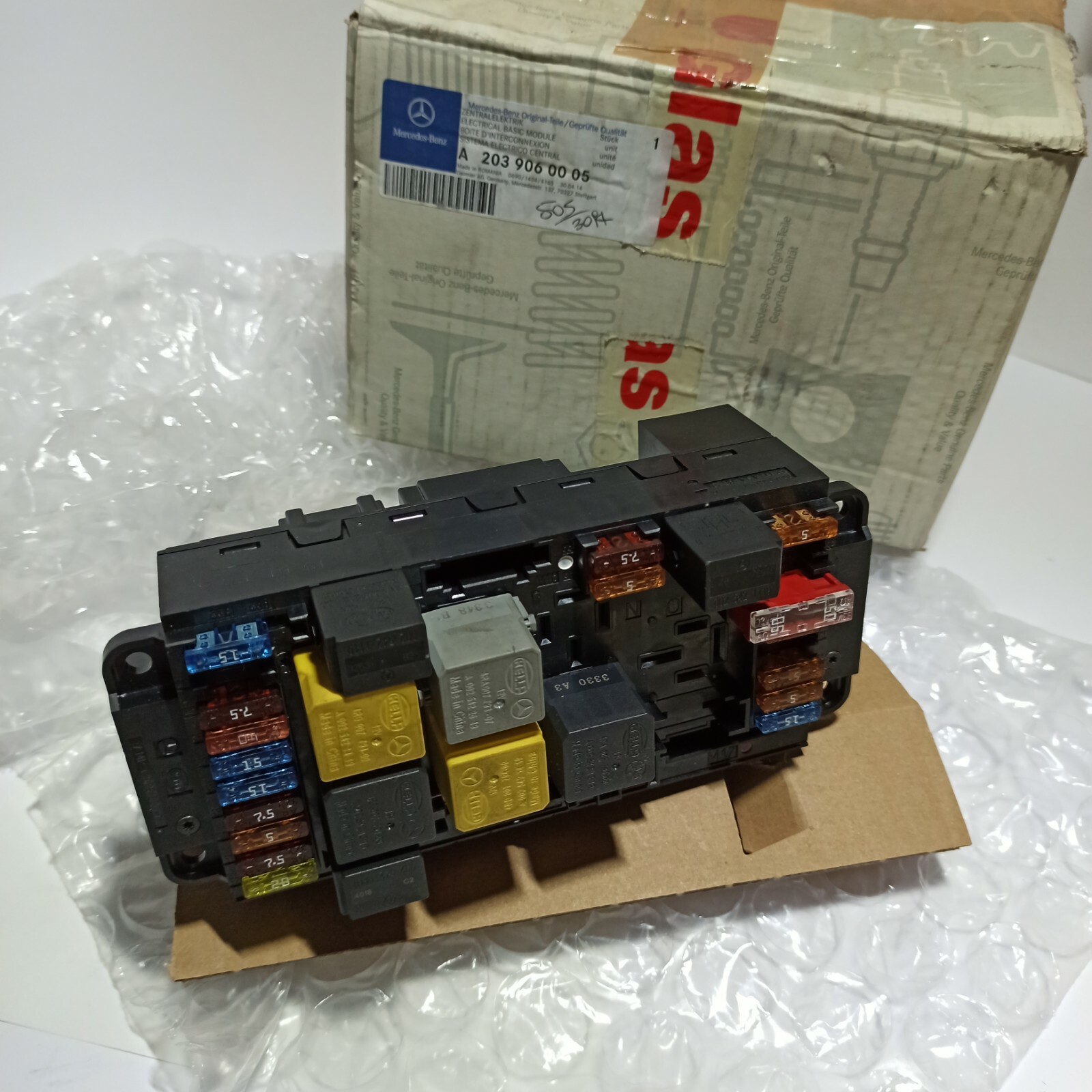 New Mercedes Original Part A2039060005 Module Sam / Centralina w203 ...