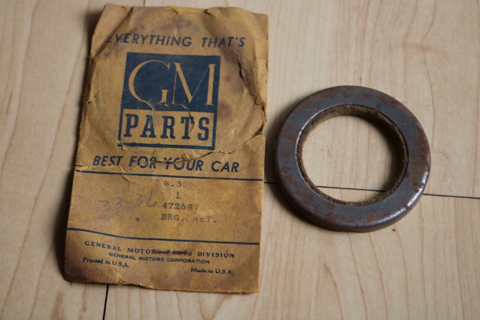 1933-1936 GM bearing retainer 472687 | eBay