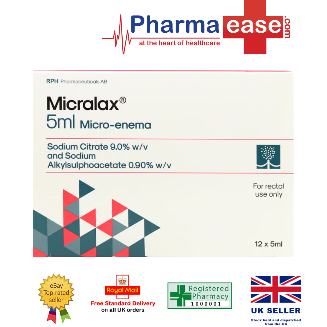 Micralax Micro-Enema 5ml - 12 x 5ml - | eBay