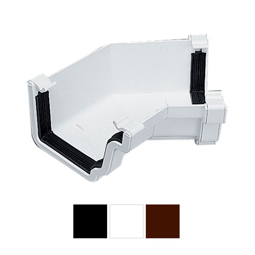 Ogee Gutter Marshall Tufflex UPVC Plastic Rainwater Guttering System ...
