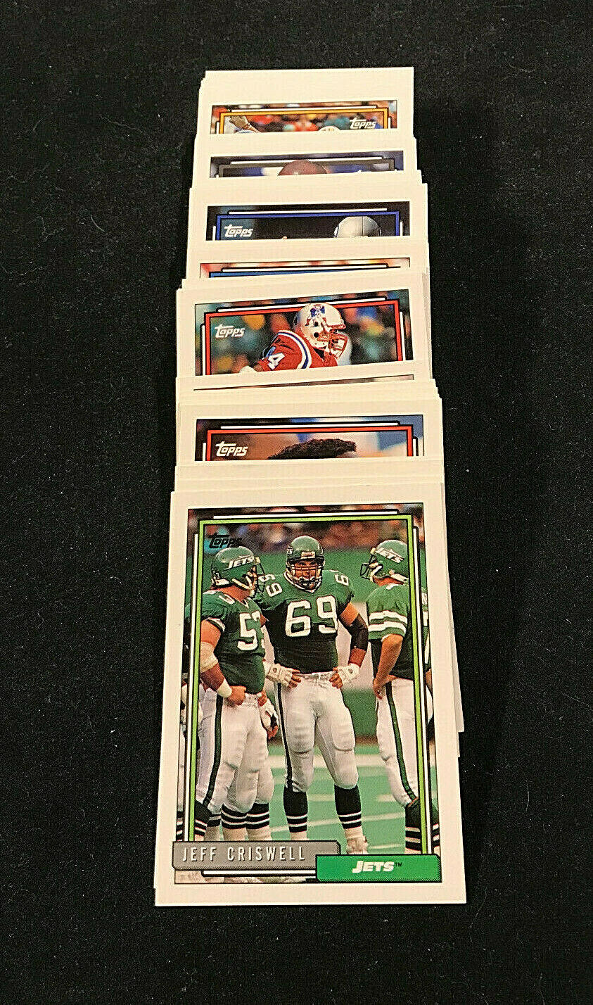 1992 TOPPS FOOTBALL - Complete Your Set - YOU PICK the ones you need or ...
