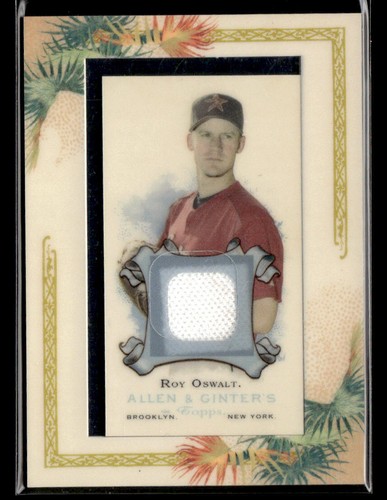 2006 Topps Allen & Ginter #AGR-RO Roy Oswalt Relics | eBay