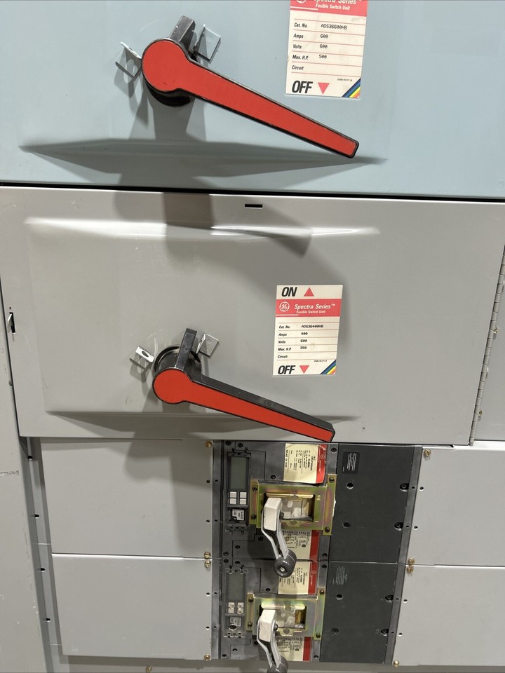 1600 Amp GE Spectra Switch Switchboard 480y/277 With Fused Switches | eBay