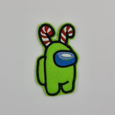 Finger Puppet Among Us Christmas Candy Cane | eBay Australia