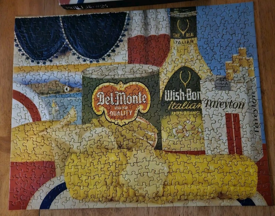 Very Rare 1972 Springbok Del Monte Still Life #24 500 Pc Puzzle ...