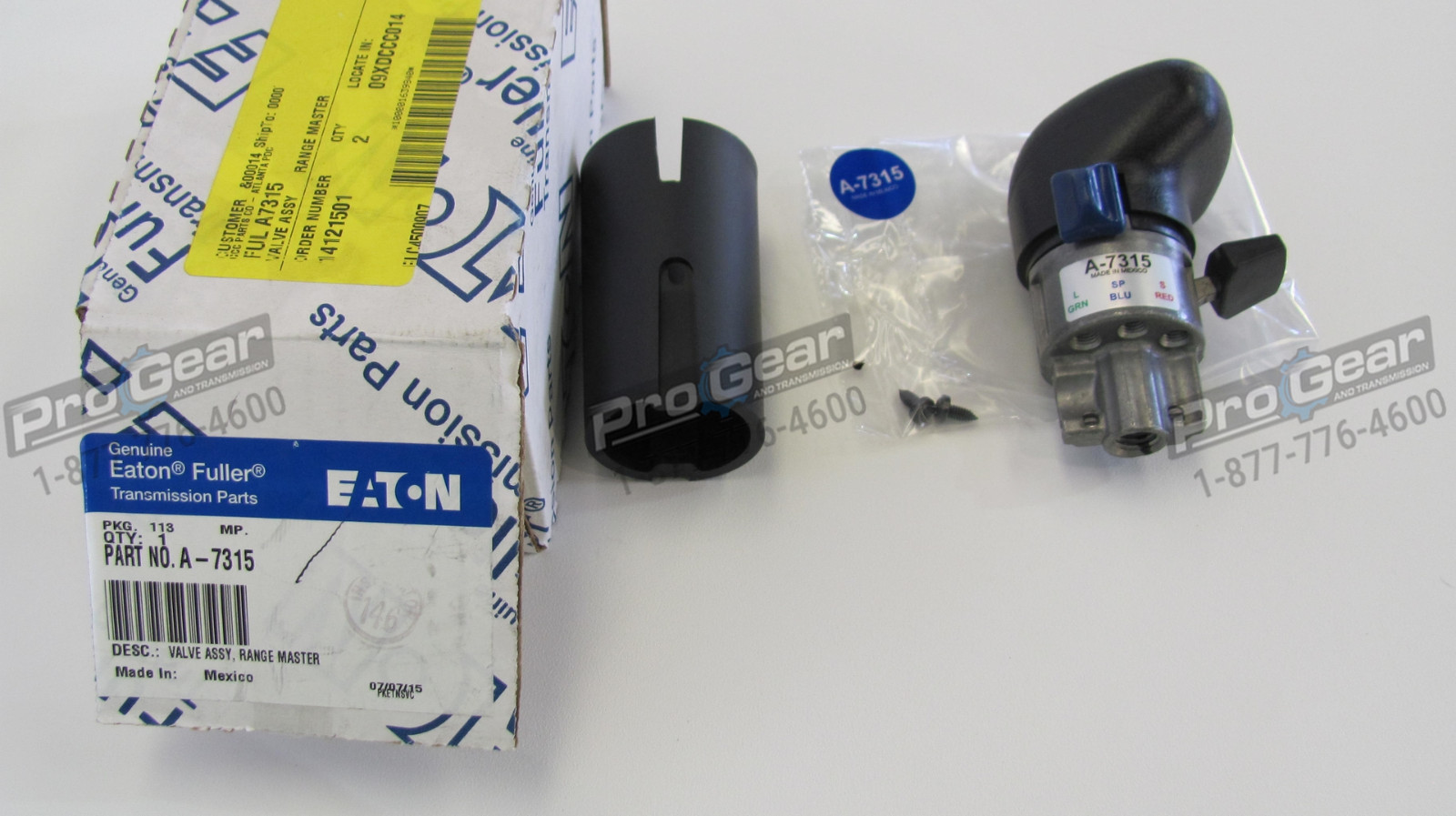 RH Genuine Eaton Shift Knob & 4 line Air Line kit 8LL Transmission ...