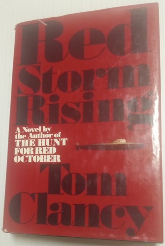 1986 1st Edition HC DJ Hardcover Red Storm Rising by Tom Clancy | eBay