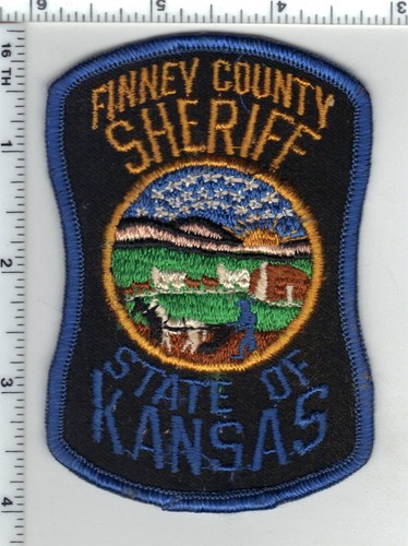 Finney County Sheriff (Kansas) 1st Issue Shoulder Patch | eBay
