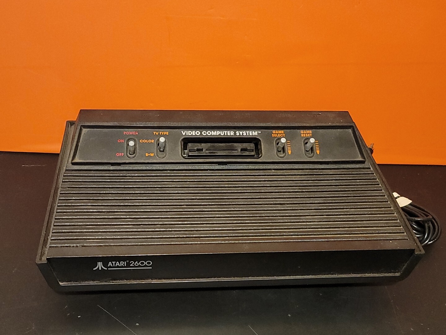 Vintage Atari CX-2600A Black Darth Vader Console Only ~ Please Read ...