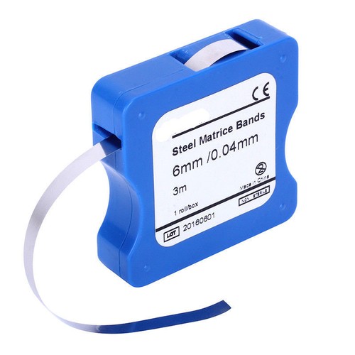 Dental Orthodontic Striproll Stainless Steel Matrice Bands 6mm/0.04mm ...