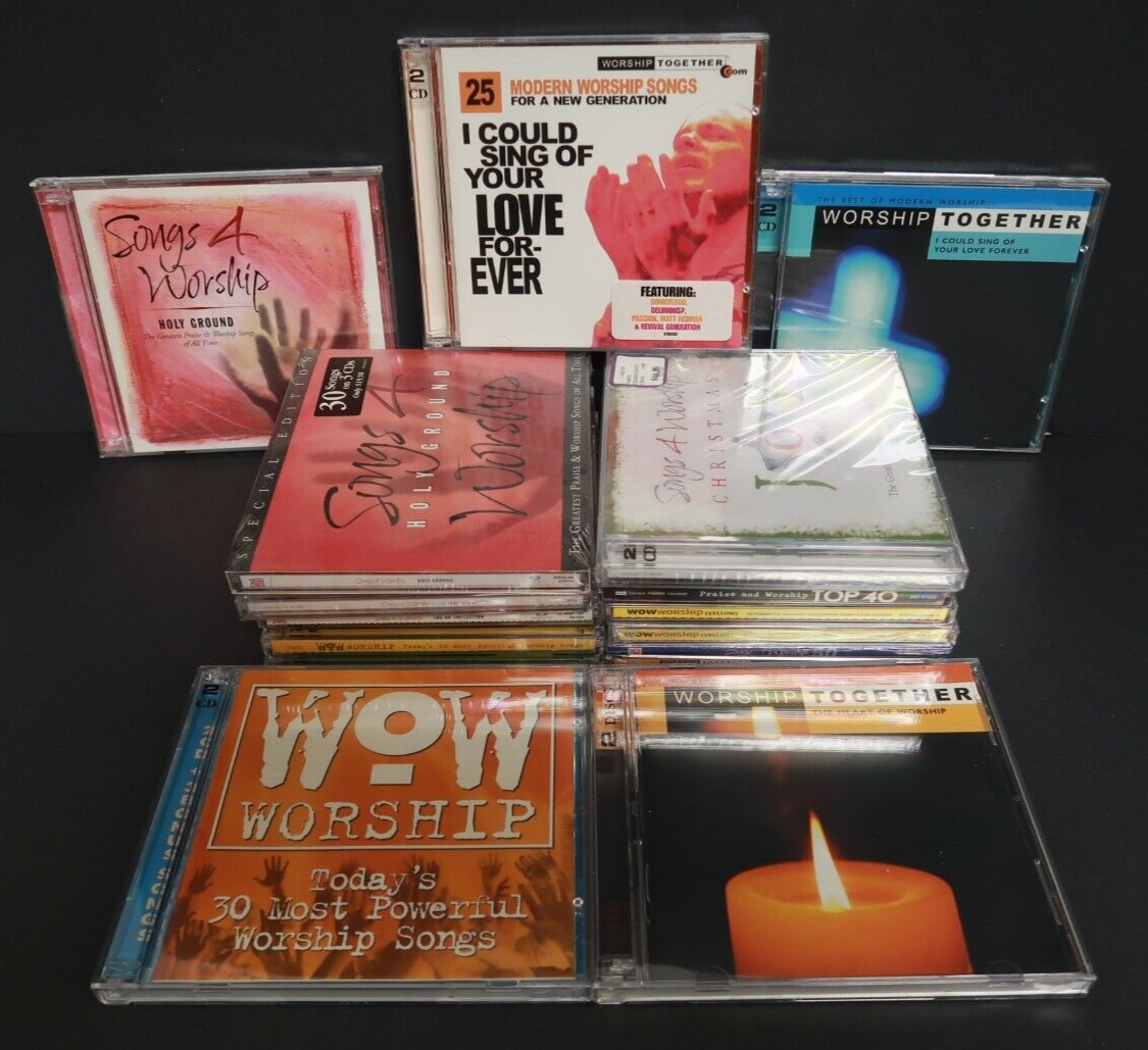 Songs 4 Worship WOW Holy Ground Together Christmas Lot of 16 CD Compact Discs 610583305920| eBay