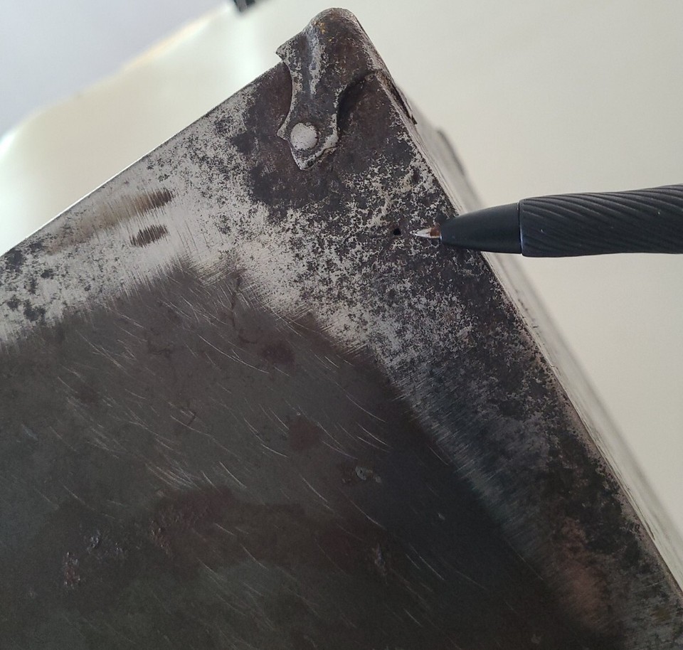 S-K Sherman Klove Plumbers Tool Box W/ Tray Vintage SK Tools all Metal ...