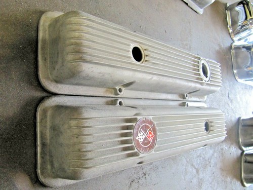 1968-77 CORVETTE LT1 1969-74 CAMARO RS SS Z28 FINNED ALUMINUM VALVE ...