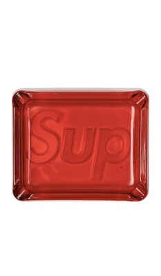 *BRAND NEW* Supreme Debossed Glass Ashtray Red | eBay