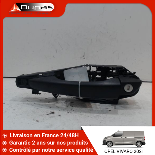 🇫🇷 POIGNEE EXTERIEURE PORTE AVANT GAUCHE OPEL VIVARO ♻️ 9101PJ ...