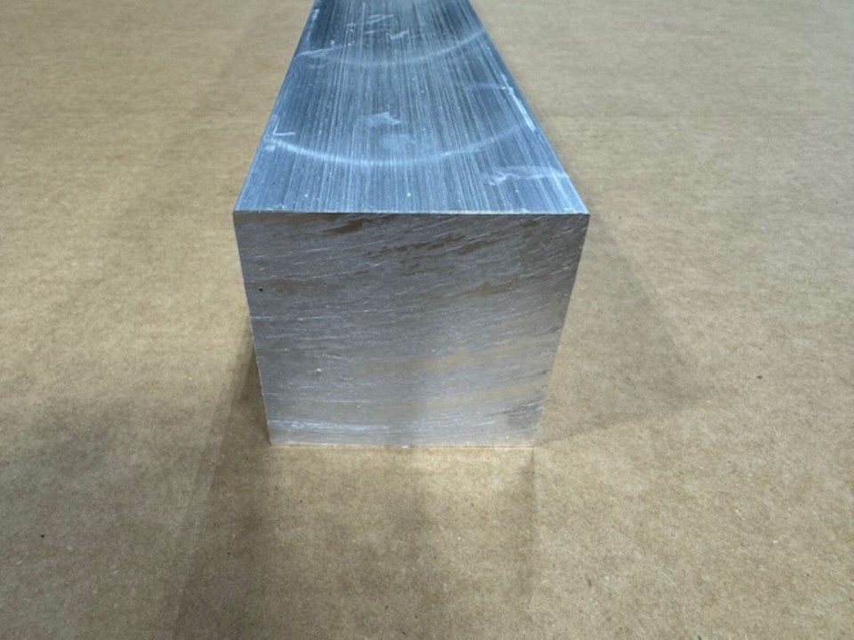 3" x 3" Aluminum Square 6061 Bar x 9" Long, Solid Bar Stock | eBay