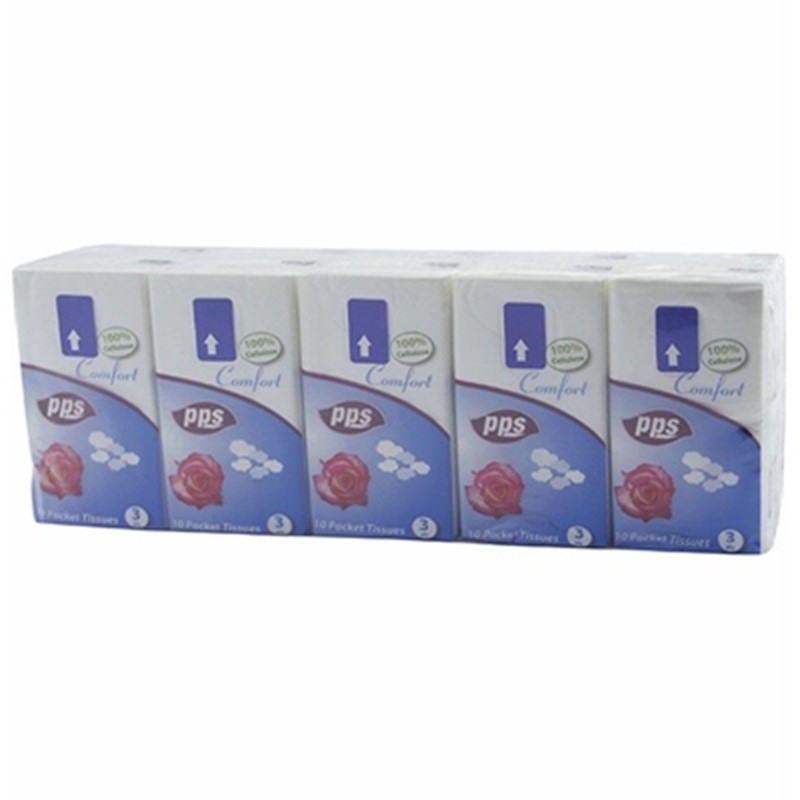 Bulk 400 Pocket Tissues - 40x10 Packs 3-Ply - Soft Strong Handy Size UK ...