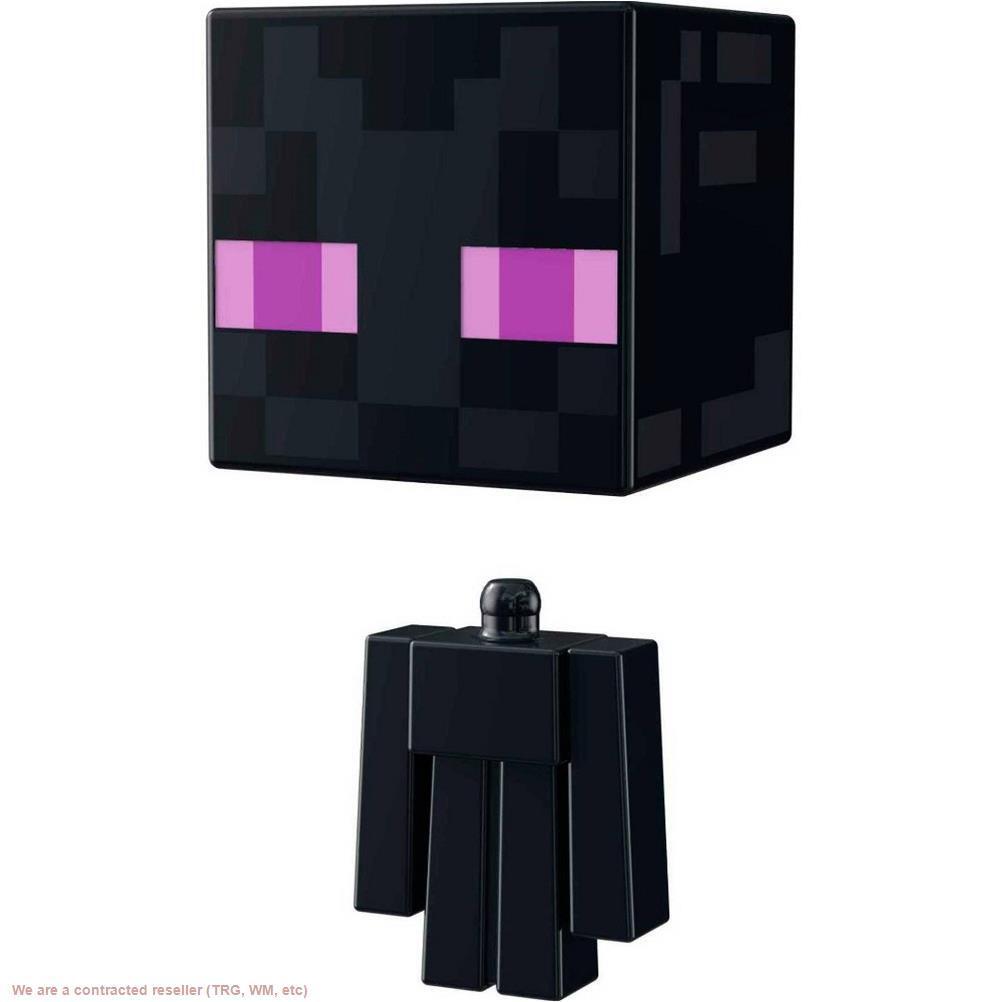 Enderman Head Side Minecraft Mob Head Minis Enderman Figure | EBay