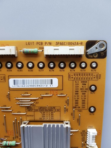 LG 47LW550T 47LW450U POWER SUPPLY PLDH-L006A 3PAGCI0042A-R REV1.0 | eBay