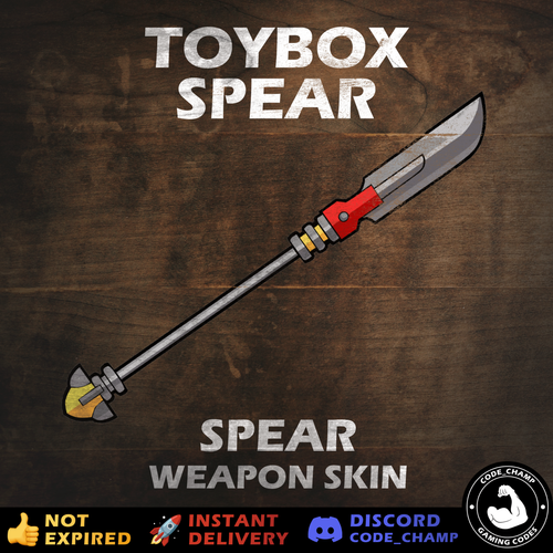 Brawlhalla Toybox Spear - Weapon Skin | eBay