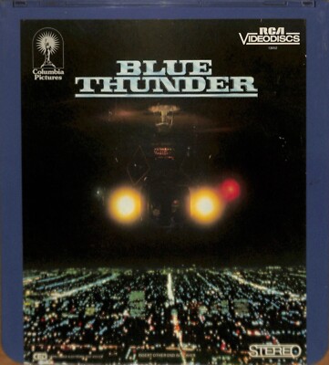 Blue Thunder (1983) Vintage CED RCA SelectaVision Videodisc ...
