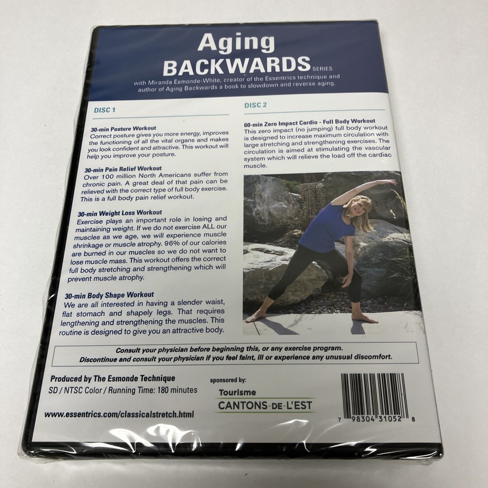 Classical Stretch Aging Backwards 2 DVD Set 5 Workouts BRAND NEW ...