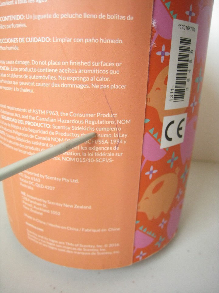 Scentsy Sidekick Buddy Pippy the Pig Baby Toy Newborn Nursery ...