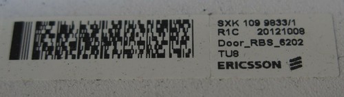 Ericsson BYB 911 40/1 RBS 6202 Cabinet Configuration with models, BMG ...