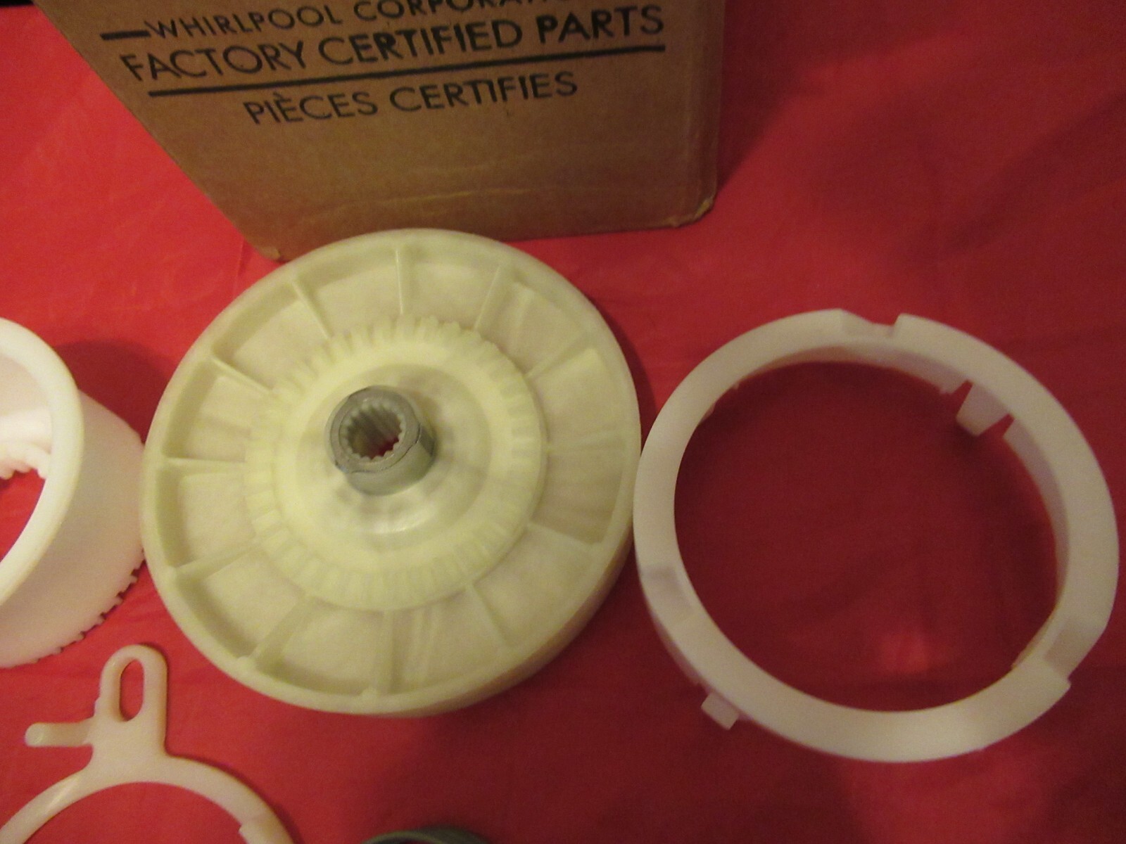 (BB16) W10721967 Washer Pulley Clutch Kit Whirlpool | eBay