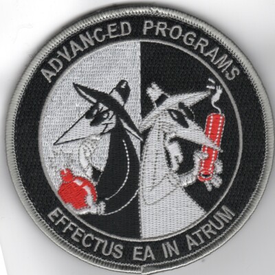 4" USAF AIR FORCE 53WEG SPY ADVANCED PROGRAMS ROUND HOOK LOOP ...