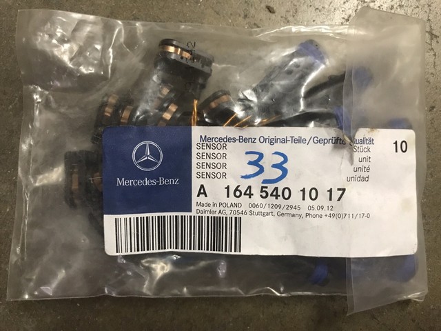 Genuine Mercedes-Benz Disc Brake Pad Wear Sensor 164 540 10 17 | eBay