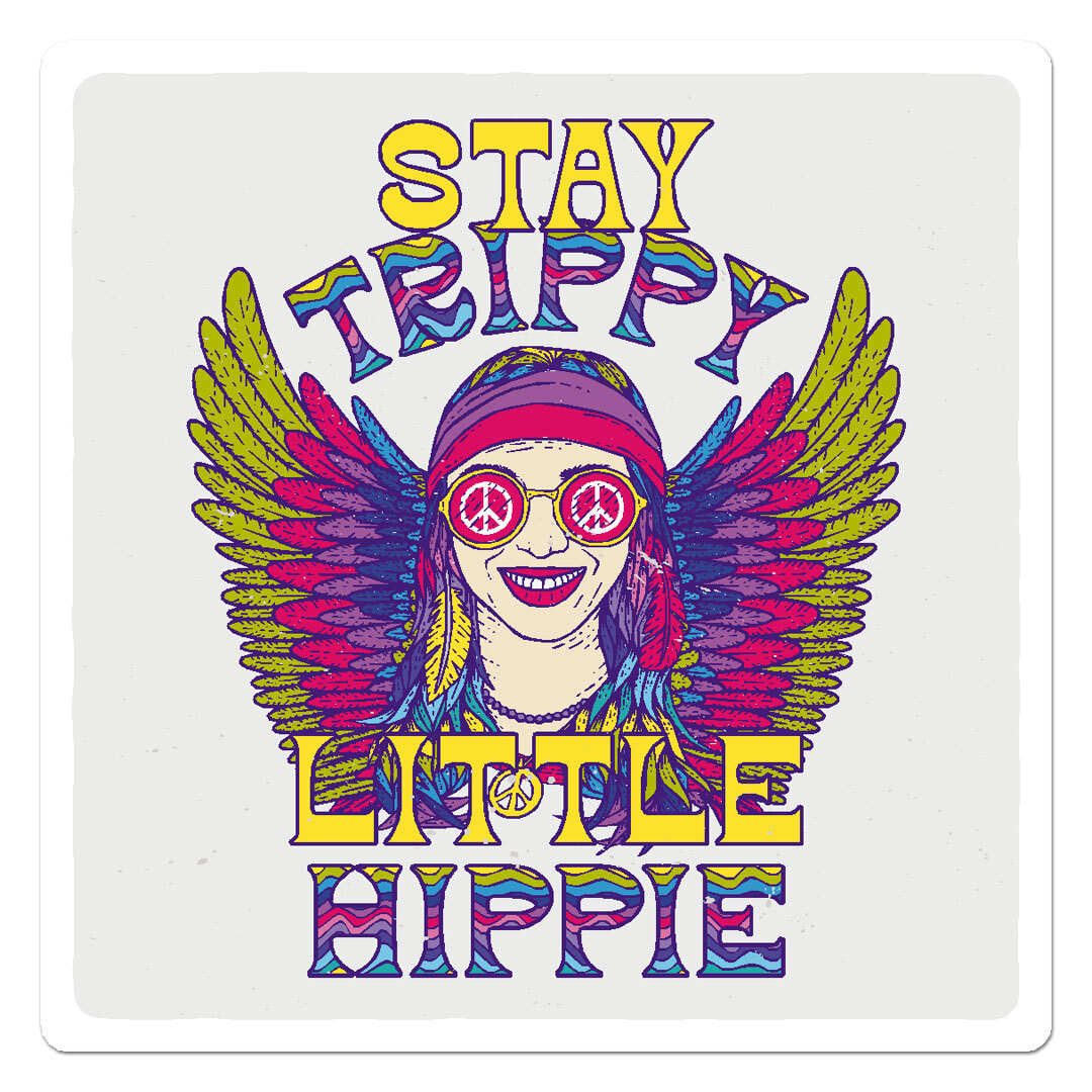Stay Trippie Little Hippie Vinyl Decal Sticker - ebn9604 | eBay