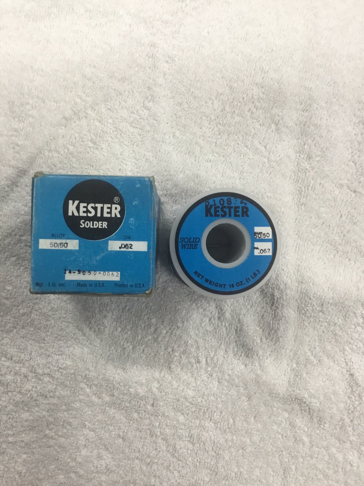 Kester Solid Core Solder 50/50- .062 in , 1lb. | eBay
