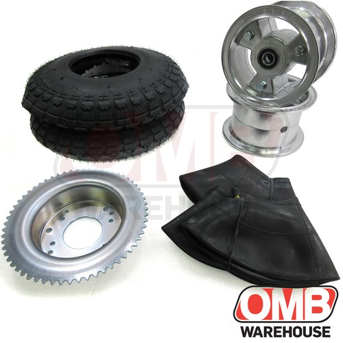 5" Tri-Star Wheel Package - Universal Tire - 60 Tooth Sprocket ...