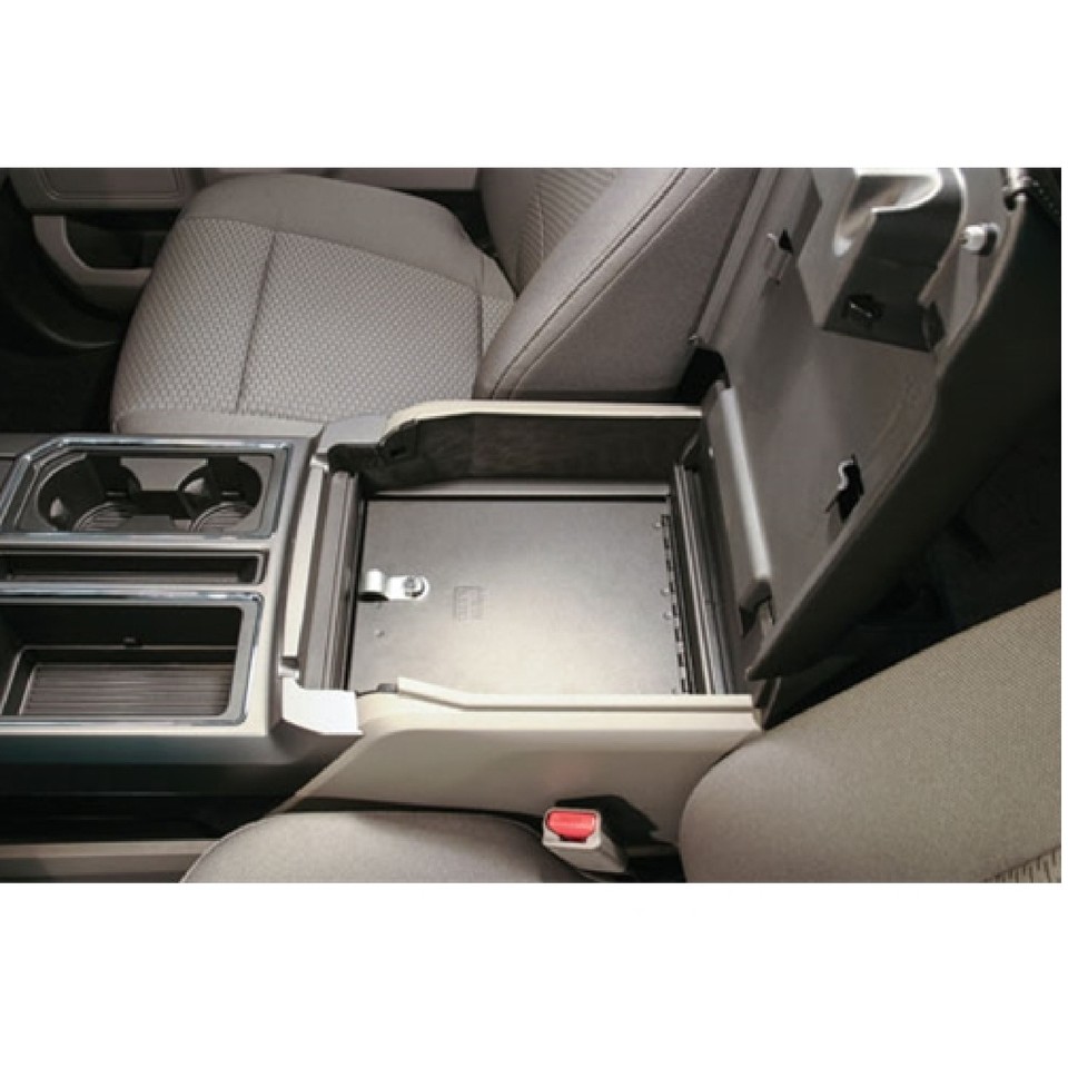 TUFFY 317-01 FLOW-THROUGH BLACK SECURITY CENTER CONSOLE INSERT FOR FORD ...