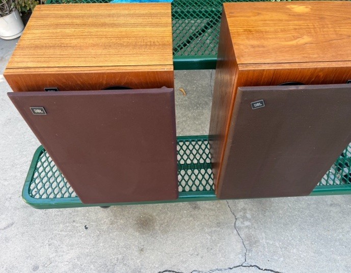 JBL 120TI PAIR EMPTY CABINETS ONLY NETWORKS & FRONT GRILLS INCLUDED | eBay