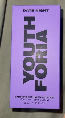 Youth Foria Skin Tint Serum Foundation Shade 180 Light Neutral W/ Warm ...