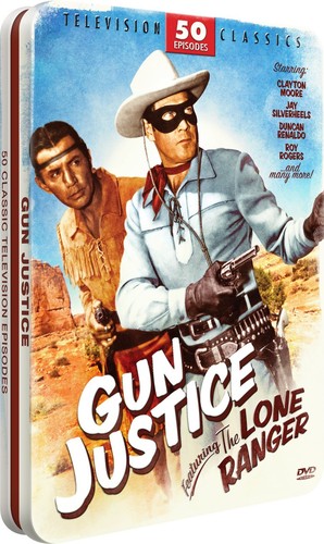 Gun Justice-Featuring The Lone Ranger-50 Episode (DVD) Clayton Moore ...
