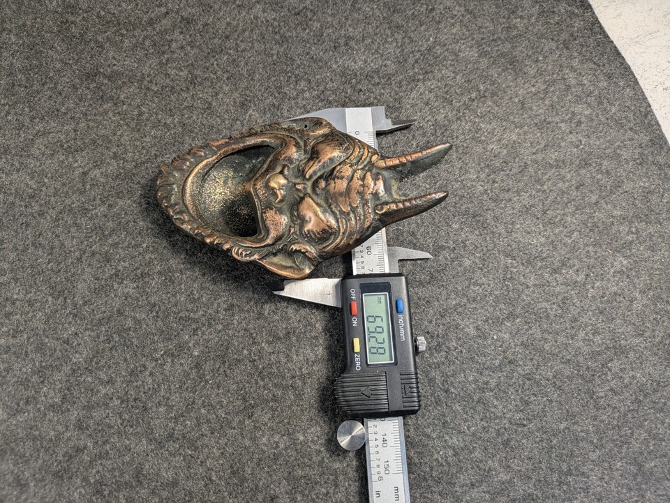 Bronze Devil Satyr Incense Dish – Horned Demon Figurine Ashtray, Occult ...