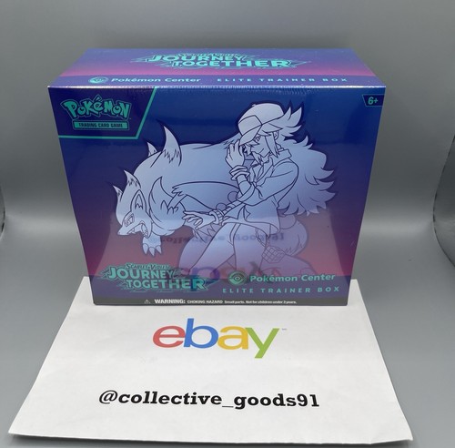 Pokémon Center Exclusive Journey Together Elite Trainer Box ETB Sealed ...