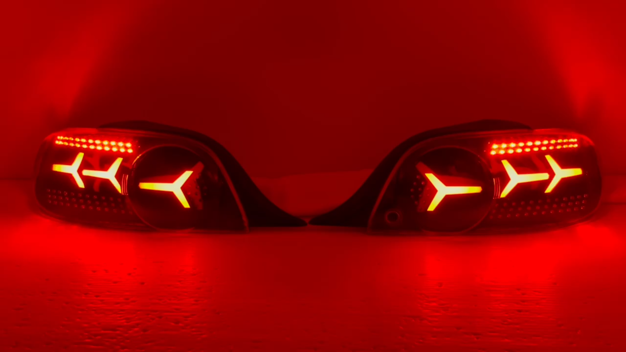 JDM Mazda RX-8 SE3P Early 03-08 Full LED tail light Sequential blinker ...