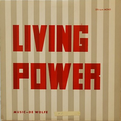 Jack Trombey Living Power 10" Music De Wolfe Library | eBay