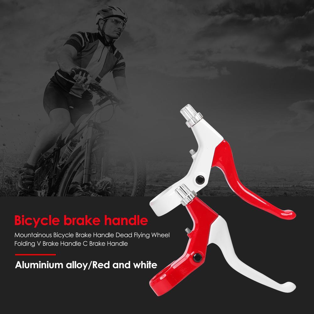 Fixed Gear Bicycle Brake Handle Aluminum Alloy V-brake Mountain Bike ...