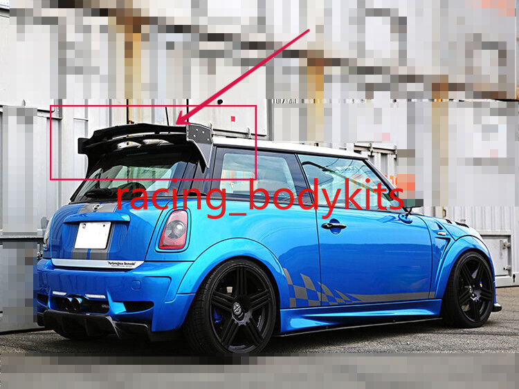 For Mini Cooper S R56 07-13 Rear Window Roof Spoiler Wing Lip FRP ...