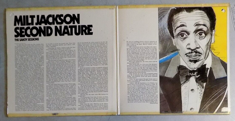 MILT JACKSON - Promo 2LP - Second Nature - Savoy SJL 2204 | eBay