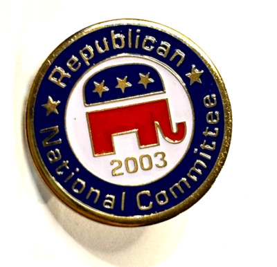 Vintage 2003 Republican National Committee Limited Edition Lapel Pin | eBay