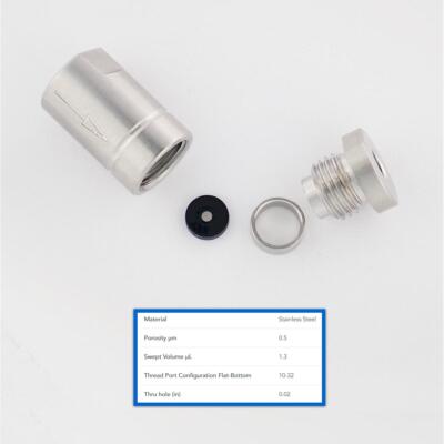 IDEX A-316 Stainless Steel Precolumn Filter w/Stainless Steel Frit ...