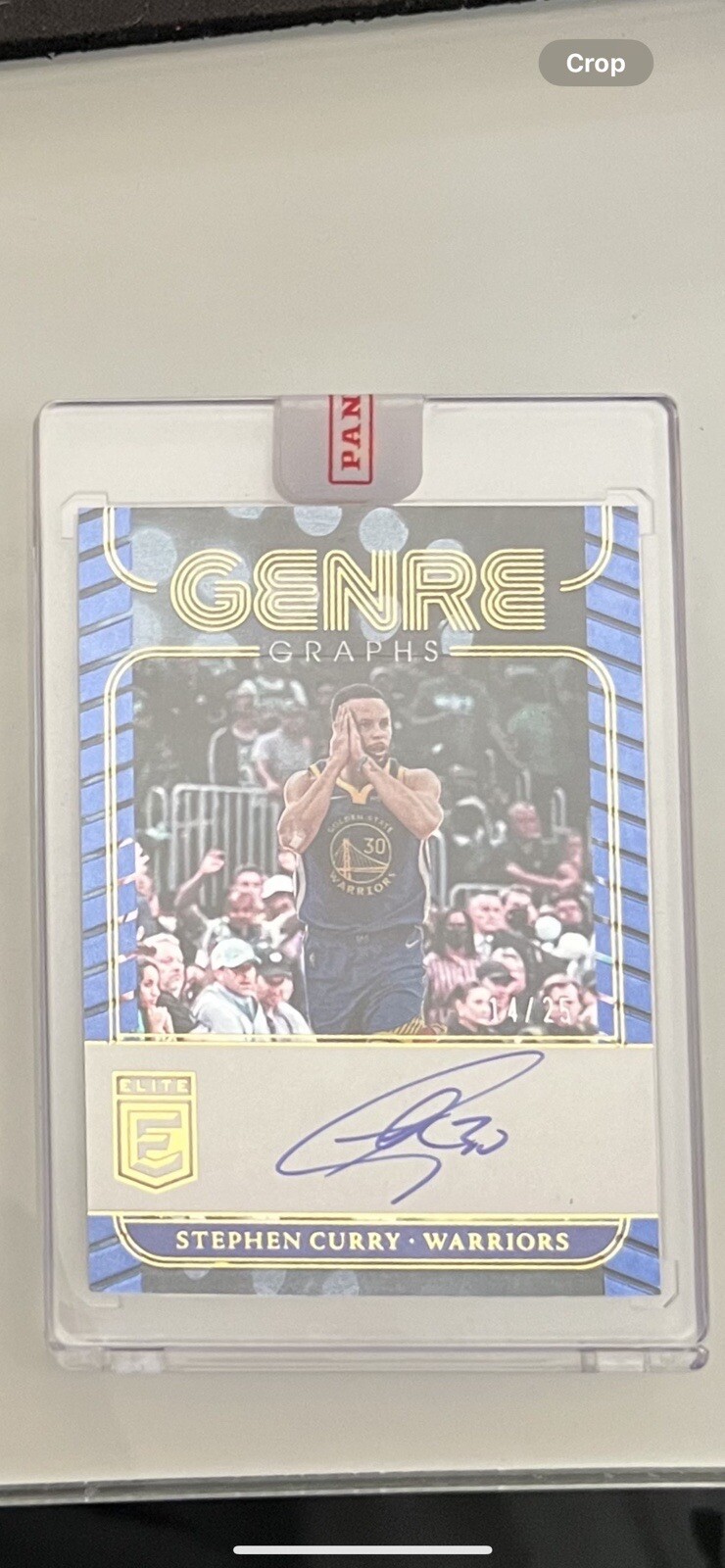 2022 Panini Donruss Elite Genre Graphs Stephen Curry 14/25 Auto ...
